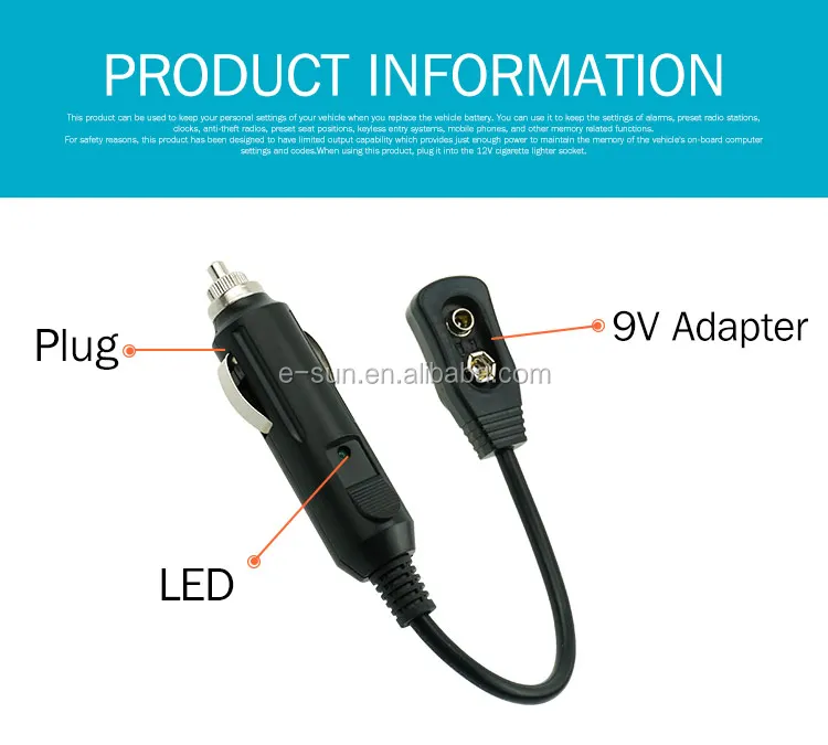 Mini Vehicle Computer Clock Car Memory Saver Car Repair Data Keeper ...