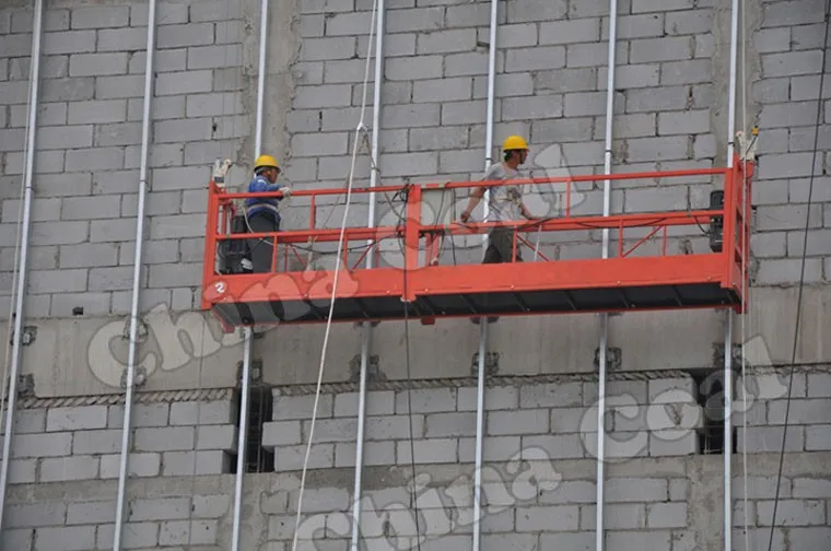 Zip630 Zip800 Electric Suspended Construction Hanging Basket/aerial ...