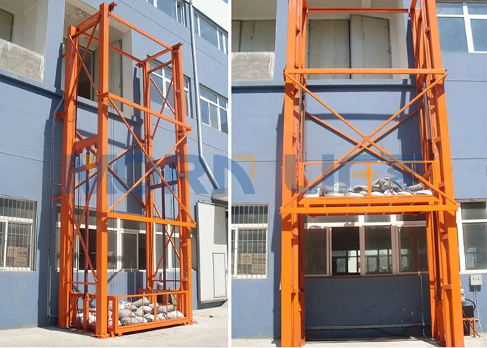 Morn Industrial Warehouse Electric Cargo Goods Lift Platform - Buy ...