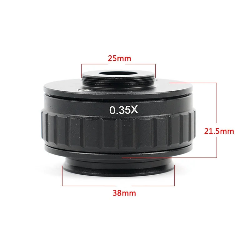 0.35X 0.5X C Mount Lens Adapter - Adjustable Focus Camera