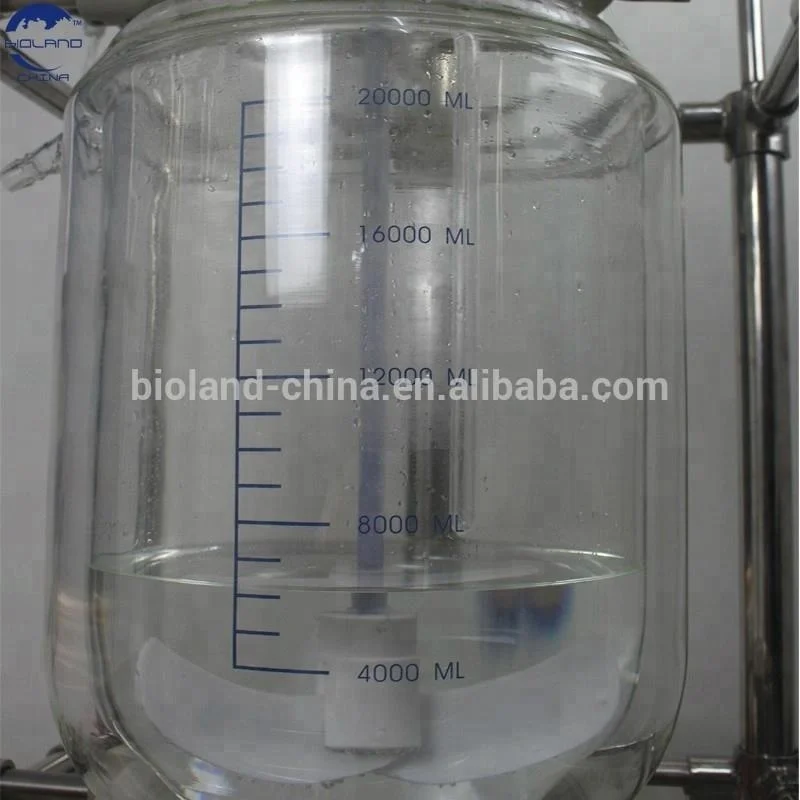 Pilot Plant Glass Vessel Chemical Reactors | Borosilicate Glass Batch ...