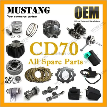 Cd70 Spare Parts For Honda Piston Kit,Pistons And Rings - Buy Cd70 ...