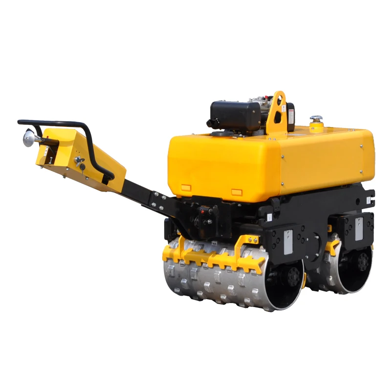 Double Drum Trench Vibratory Road Roller - Buy Small Road Roller,Self ...