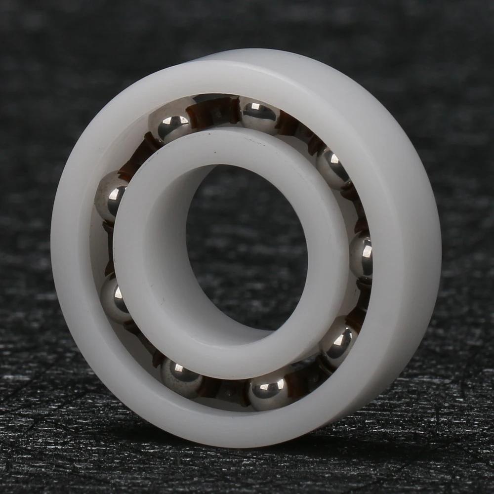 Pom Plastic Ball Bearing 6002 With Nylon Cage And Ss316 Balls - Buy ...