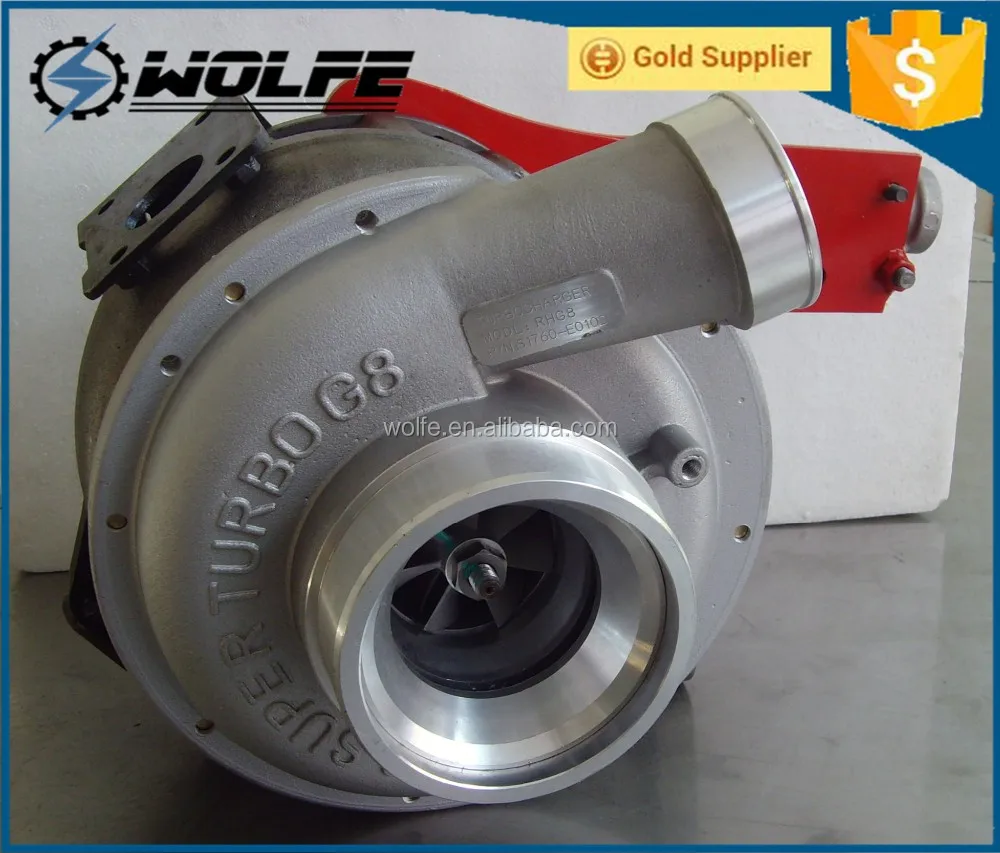 Turbocharger Rhg8v 24100-4221a S1760-e0m10 24100-4223 S1760-e0040 ...