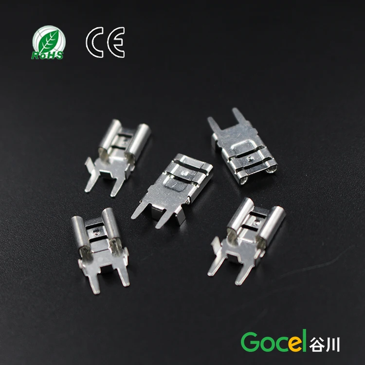 6.3mm Female PCB Terminal Connector DJ622-P6.3 for Automotive ...