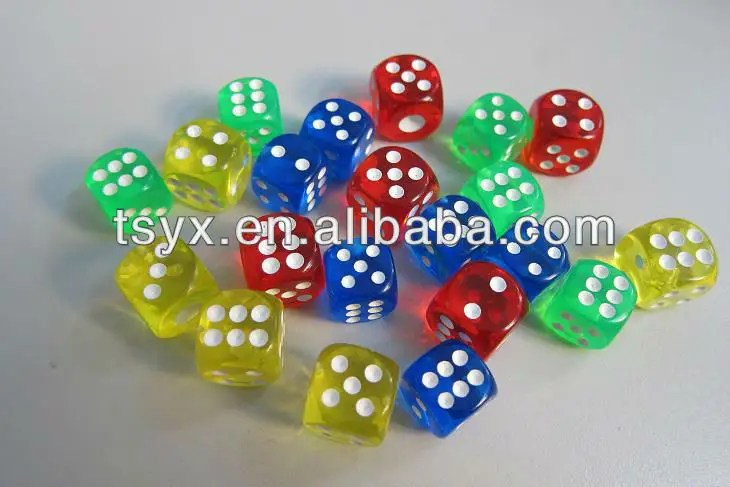 Plastic Game Dice - Buy Dice,Acrylic Dice,Plastic Dice Product on ...