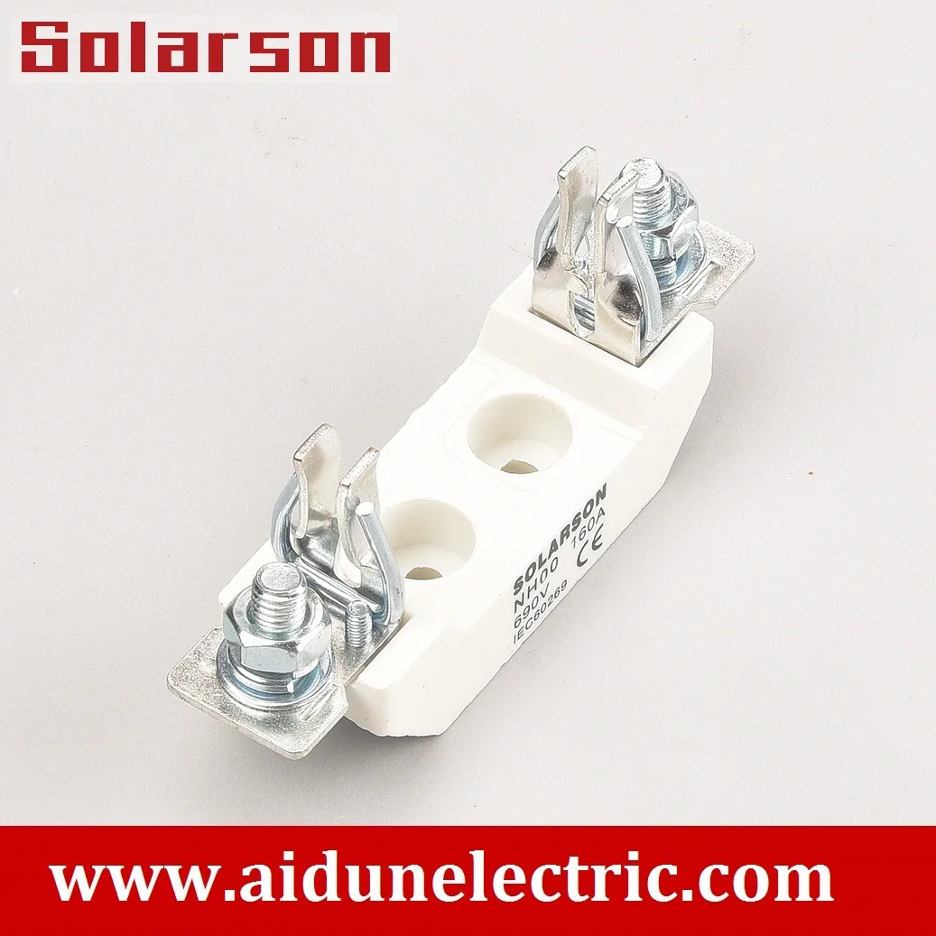 Hrc Nh00 Fuse Link And Base 500vac 10a ~ 35a 40a 50a 63a 80a 100a 125a ...