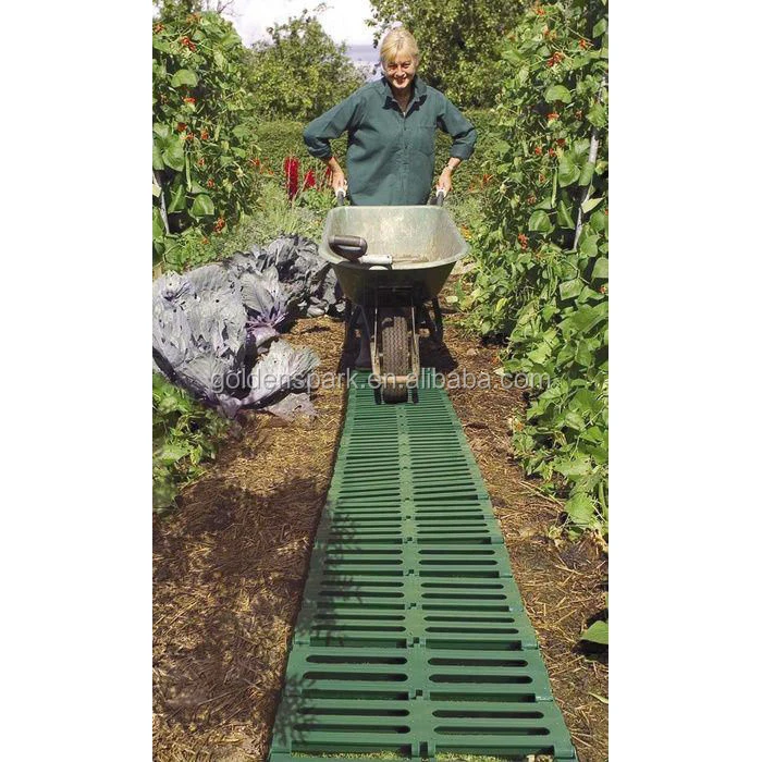 Plastic Garden Path Track With 4.5 Meter - Buy Garden Path Tiles ...