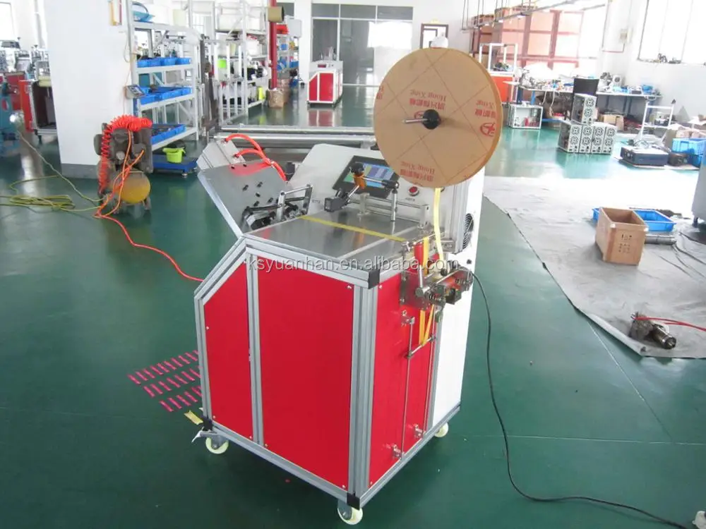 Automatic Ultrasonic Tape Cutting Machine for Polyester Nylon Ribbon ...