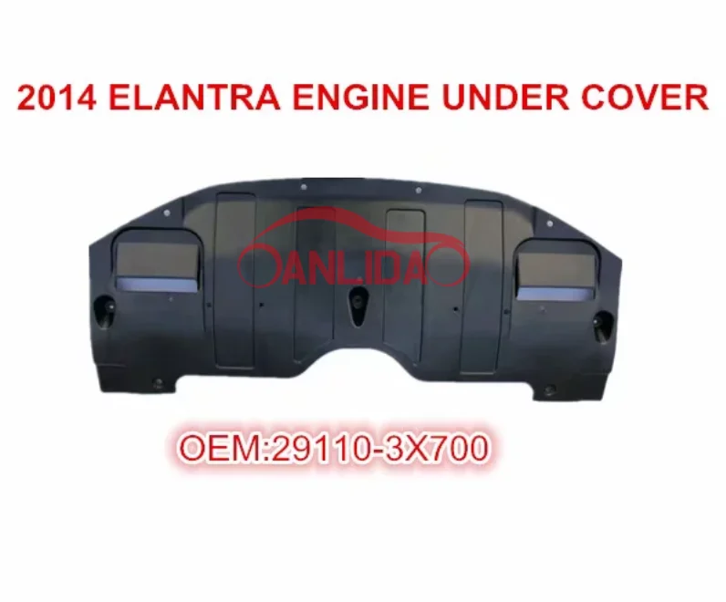 For 2011 Elantra Engine Under Cover 29120-3x000 29130-3x000 Spare Parts ...
