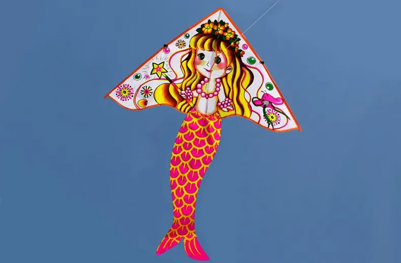 Child Flying Mermaid Kite From Hengda Kite - Buy Kite,Kites Flying Toys ...