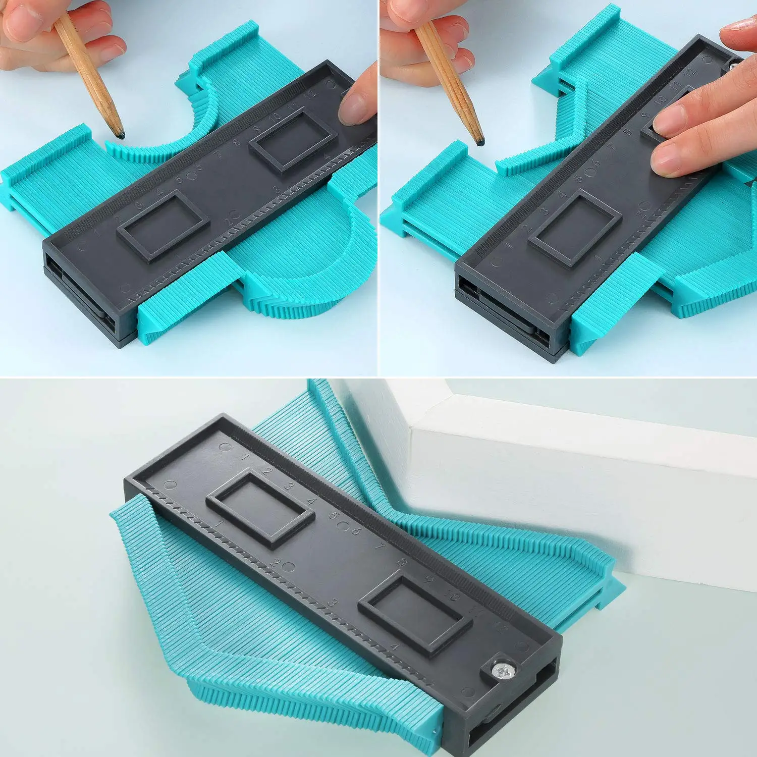 Contour Profile Gauge Duplicator - Precision Woodworking Tool