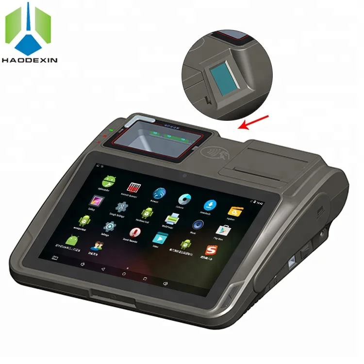 10.1 Inch Android Touch Screen POS Terminal with Thermal Printer