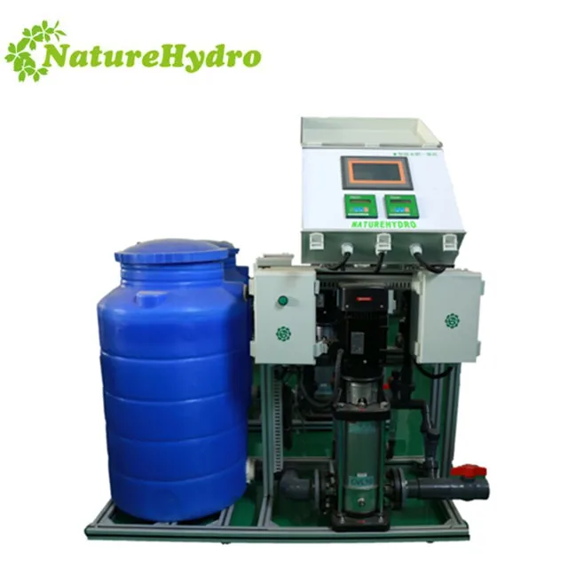 Fertigation System Of Irrigation And Fertilizer Dosing In An Industrial ...