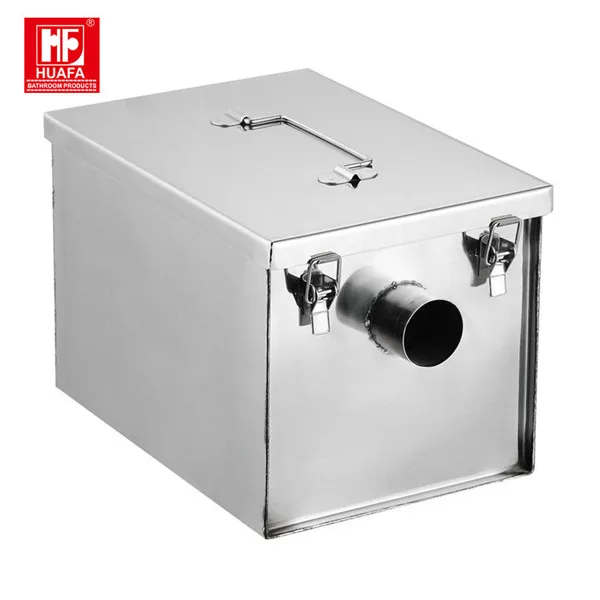 Portable 5gpm Household Commercial Kitchen Stainless Steel Grease Trap ...