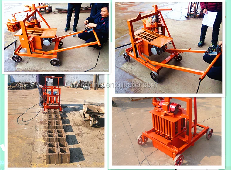 Qmy 2-45 Egg Laying Concrete Hollow Block Machine On Sale Fly Ash Solid ...