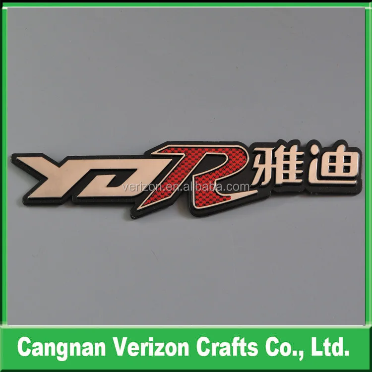 Custom Abs Plastic Chrome Plated Emblems Silver Chrome Car Emblems ...