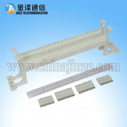 Rack Mount 100 Pairs 110 Wiring Block(with Legs)/ Terminal Block - Buy ...