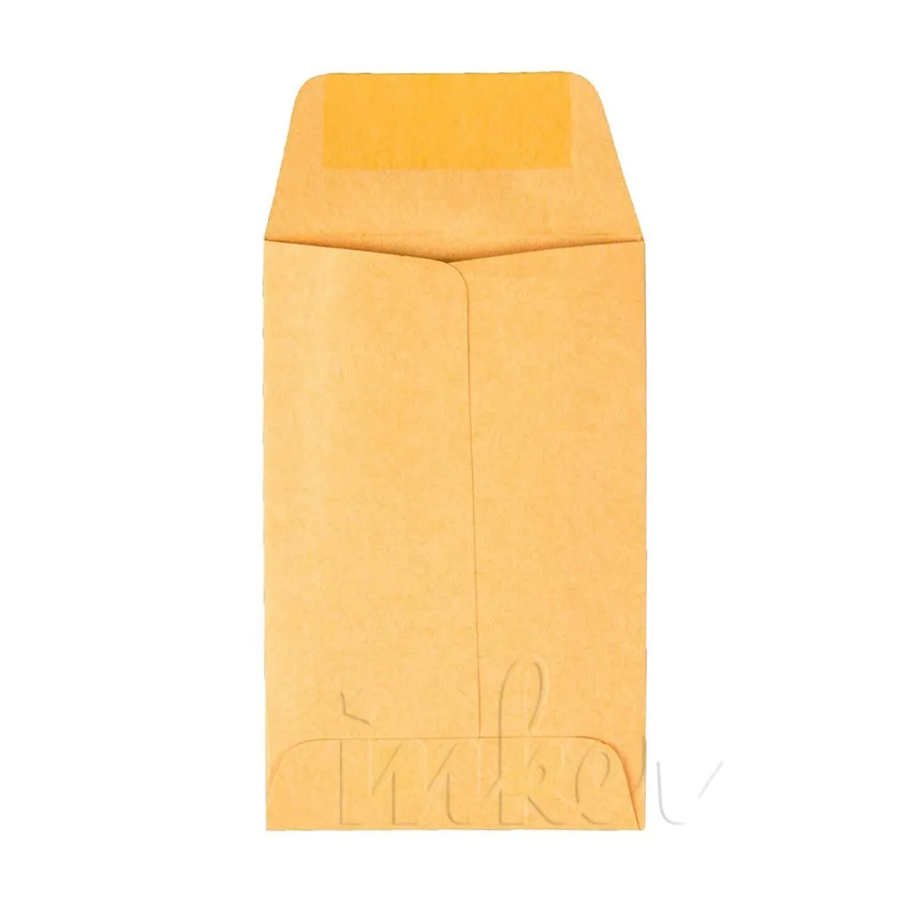 China Factory Blank Brown Kraft Paper Medical Drug Envelopes