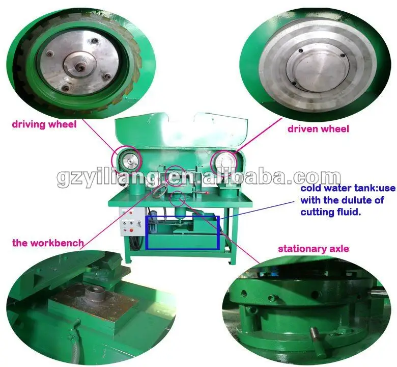 Automatic Flat Grinding Machine With Water Polishing Metal Burr/ Wire ...