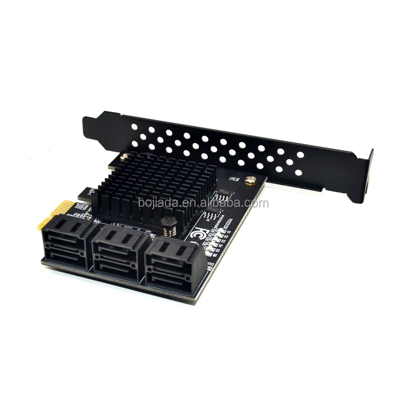 6 Ports SATA 3.0 Expansion Controller Card for CHIA IPFS