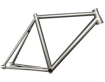 Tapered Head Tube Titanium Fixed Gear Bike Frame In Custom Size - Buy ...