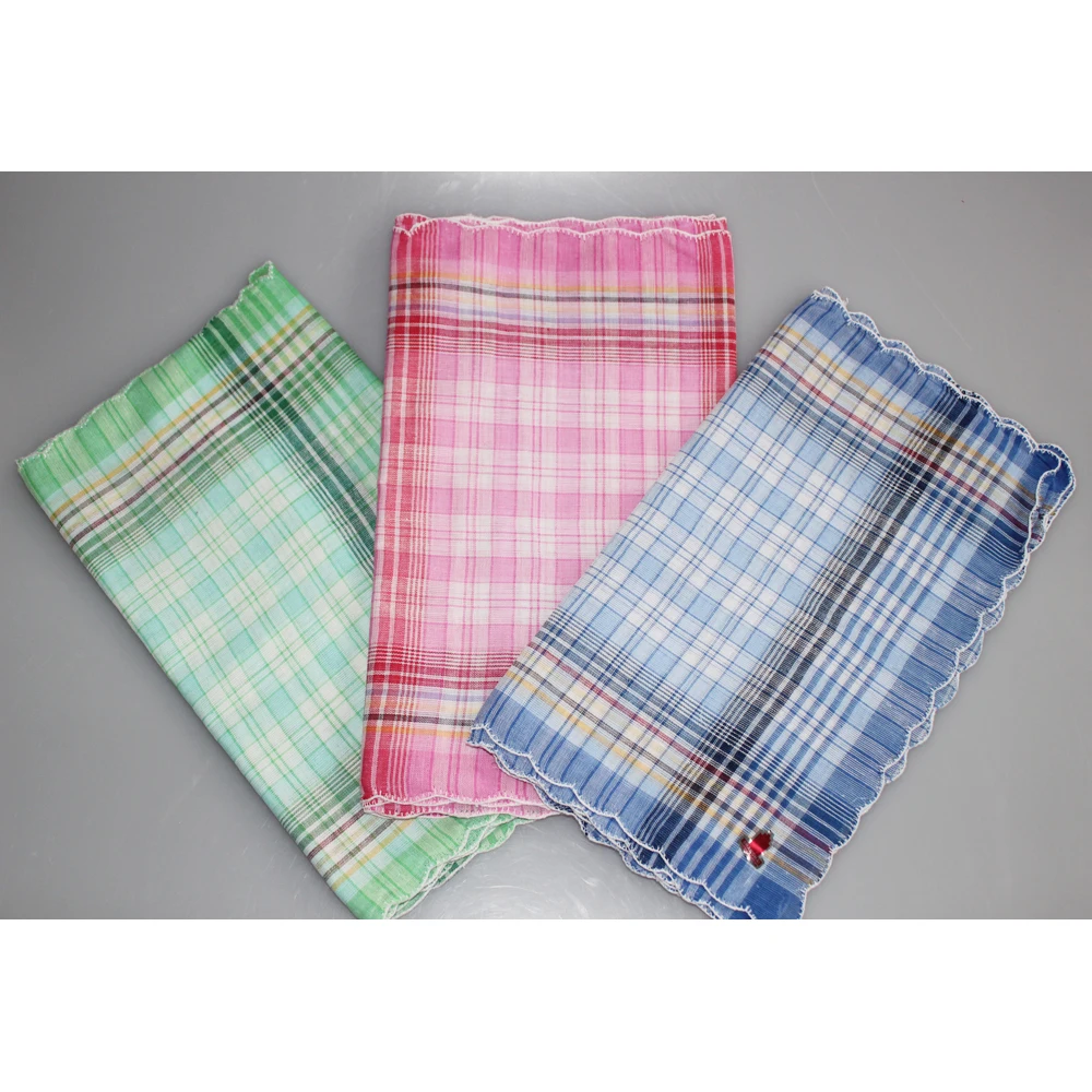 2018 Knit Handkerchief Fabric Practical 100% Cotton Square Blank ...