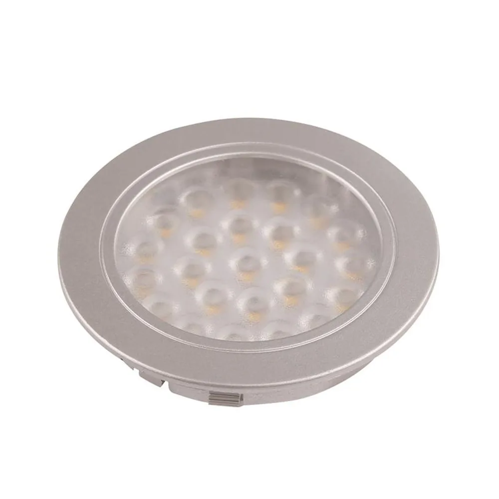 Mini Round 12v Puck Lights Recessed Or Surface Mounted Cabinet Light ...