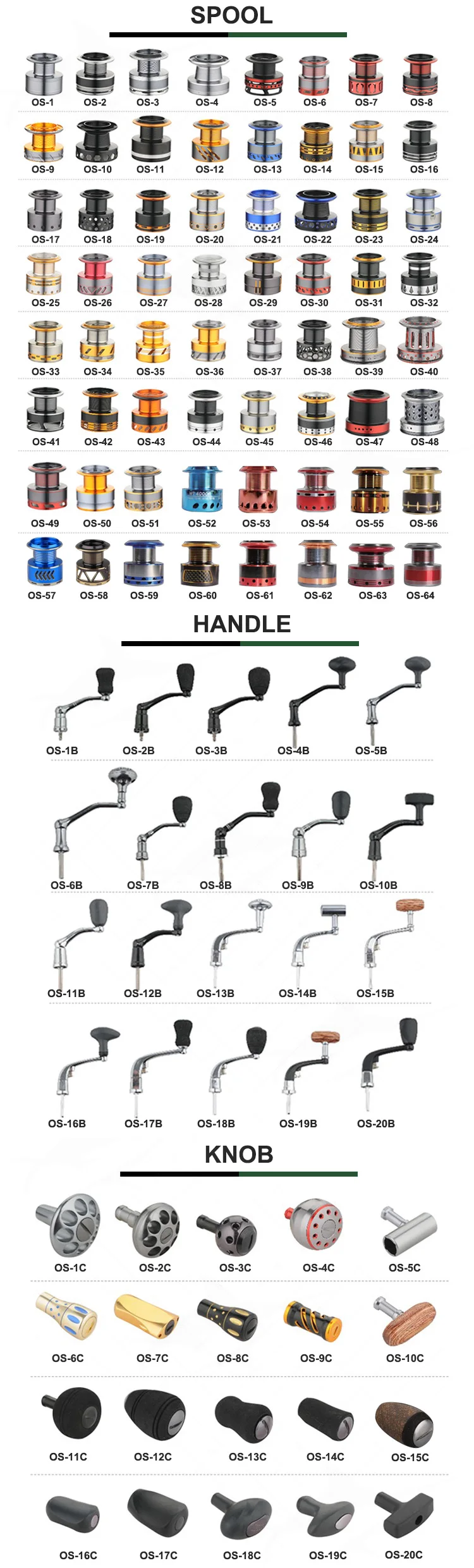 High Quality Green Color Fishing Reel for Big Fish