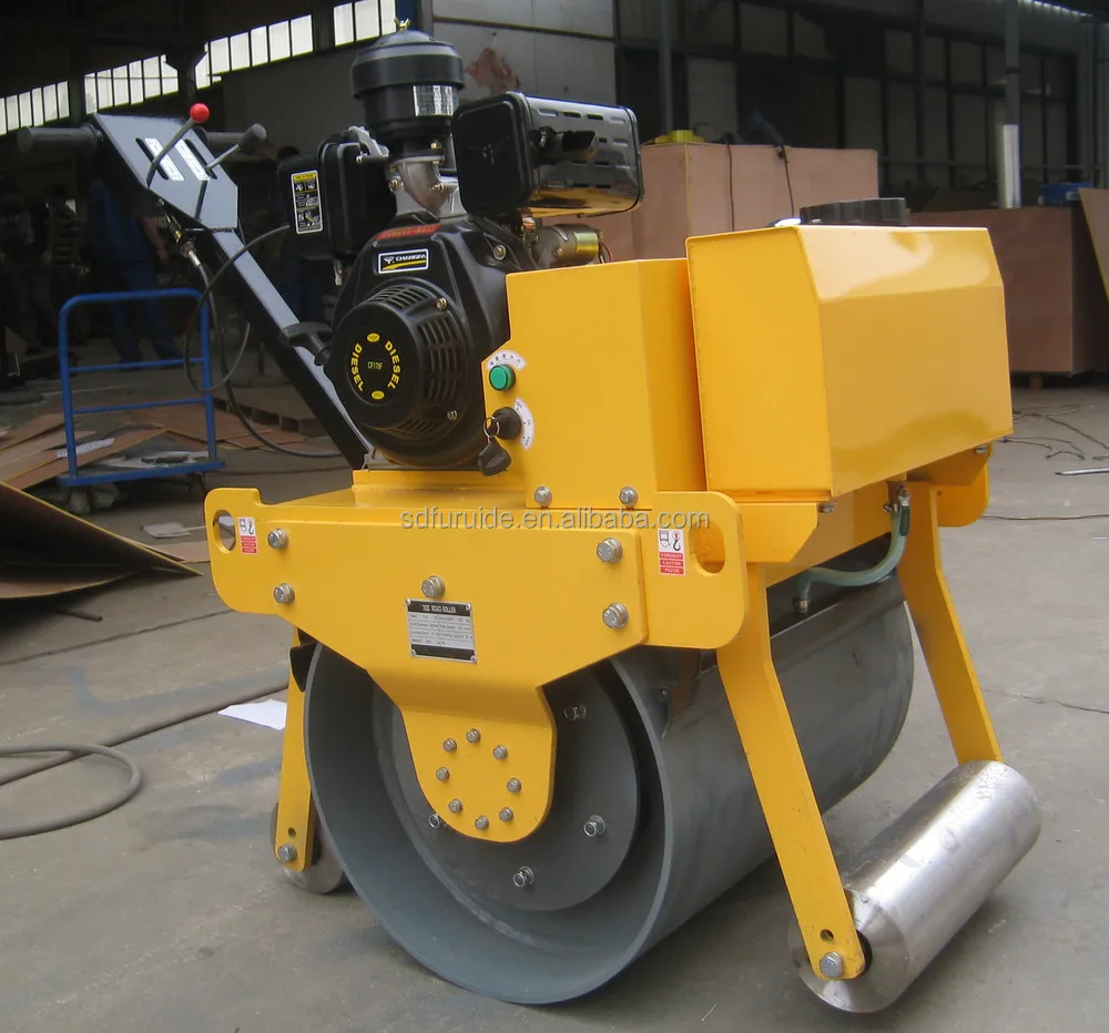 Small Single Drum Hand Roller Compactor (fyl-700c) - Buy Hand Roller ...