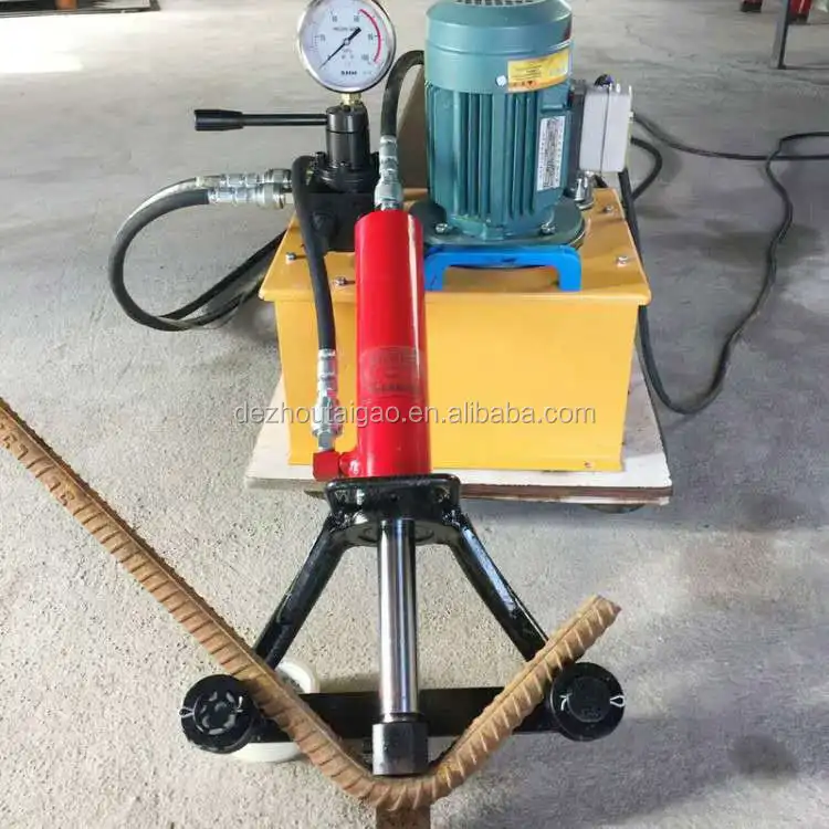 Small Bending Machines 32mm Steel Bending Machine Portable Steel Bar ...