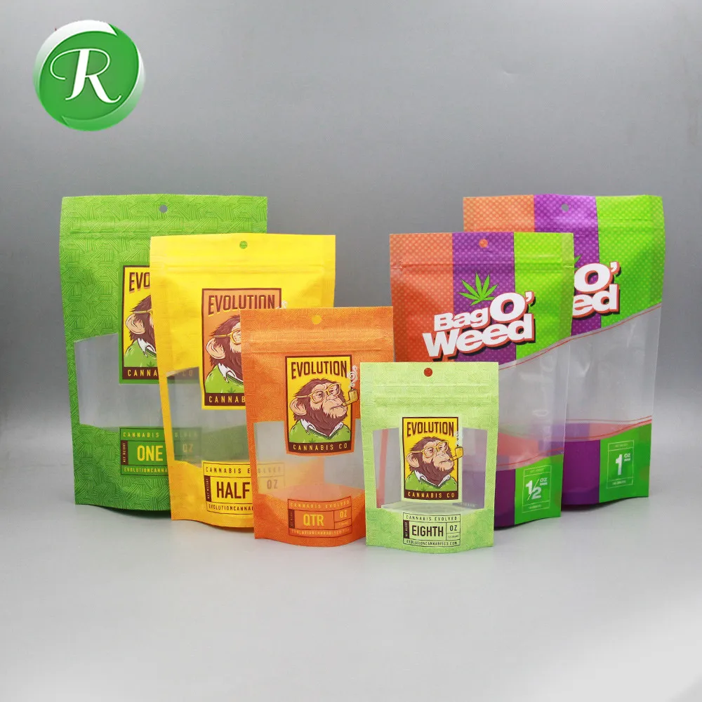 Custom Thc Printed Ziplock Child Proof Stand Up Yummy Hemp Candy Mylar ...