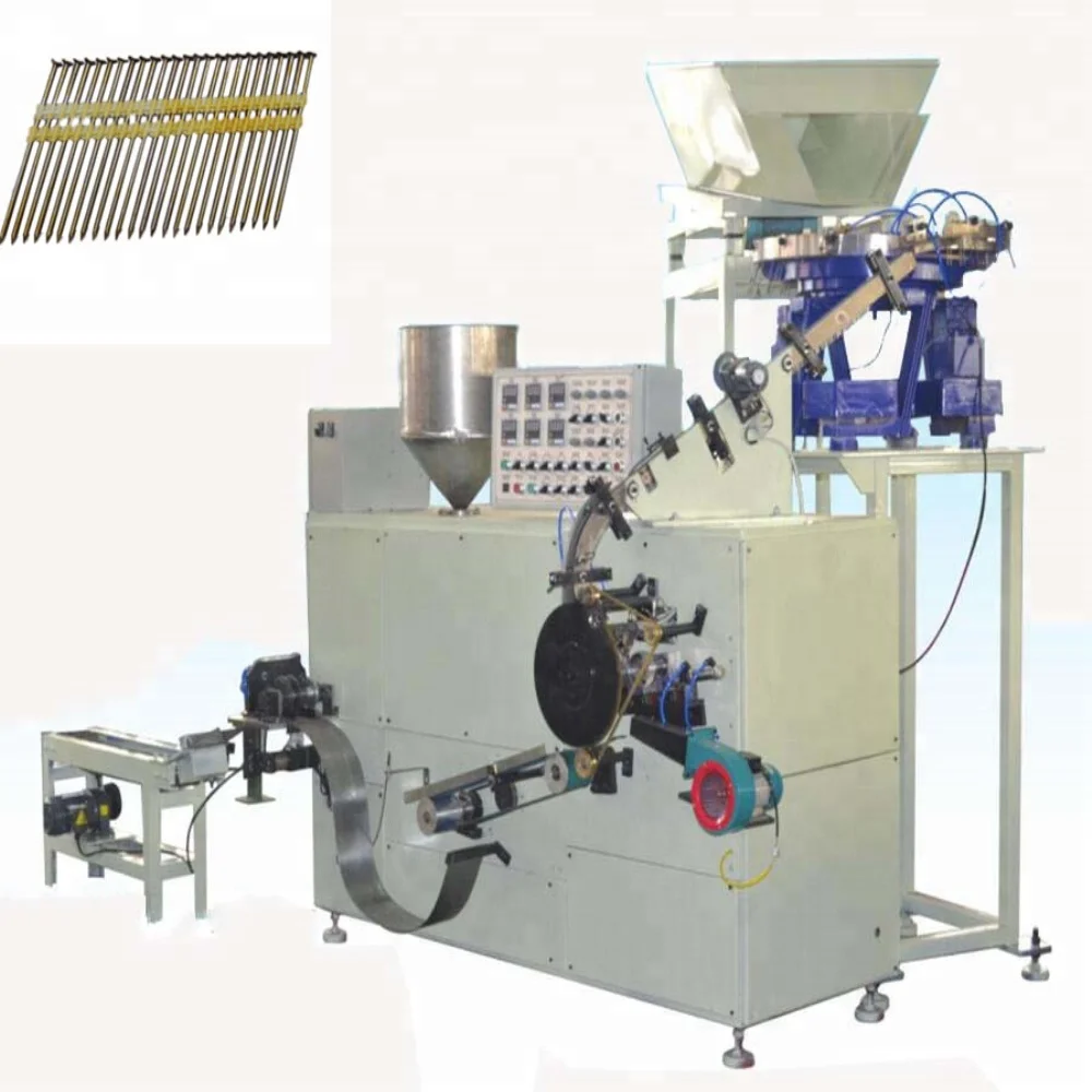 Automatic Plastic Strip Nail Making Machine - Flexible Manufacturing