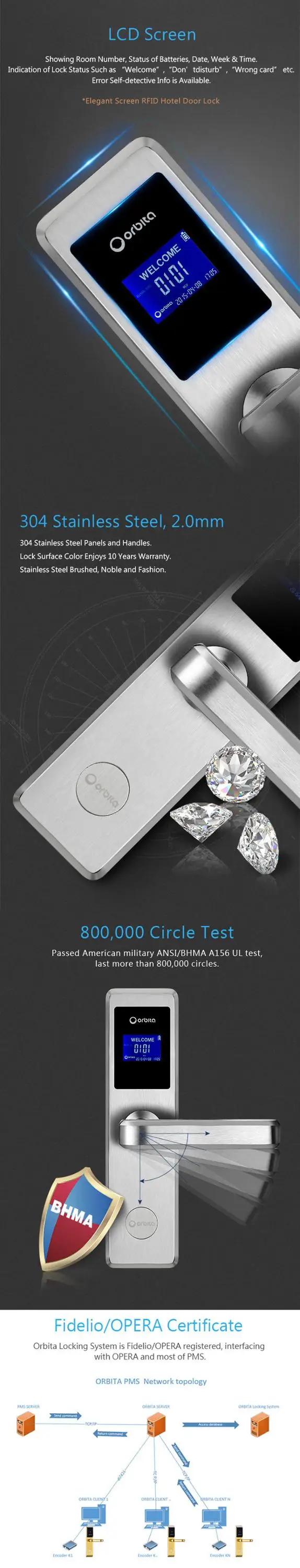 Contactless Rfid Technology Electronic Lock For Refrigerator - Buy ...