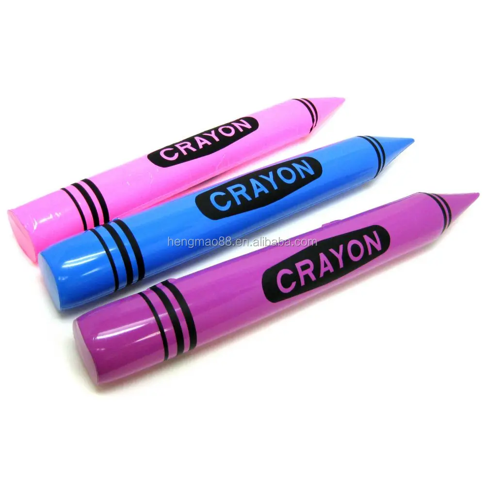 Multi-color Giant Size Inflatable Crayons - Buy Inflatable Crayon For ...