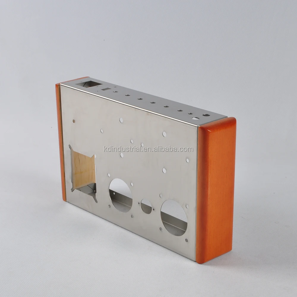 FU32 Stainless Steel Tube Amplifier Chassis for Guitar Tube Amplifier ...
