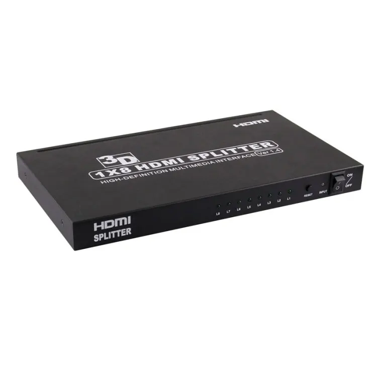 Best Selling Eight Port HDMI Splitter - 1 Input 8 Output
