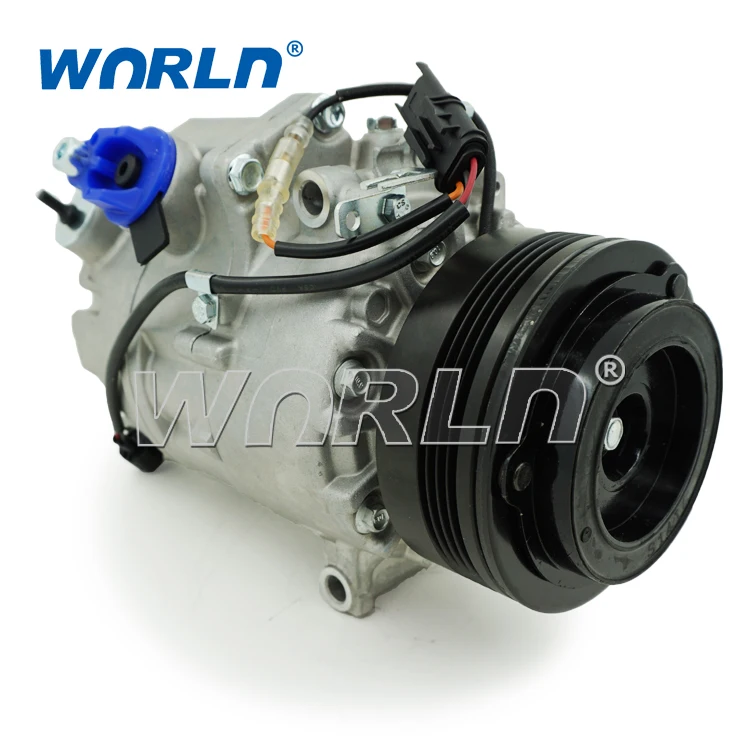 12 Voltios Compresor Aire Acondicionado Cse717 Para X5 X6 V8 E70 E72 3. ...