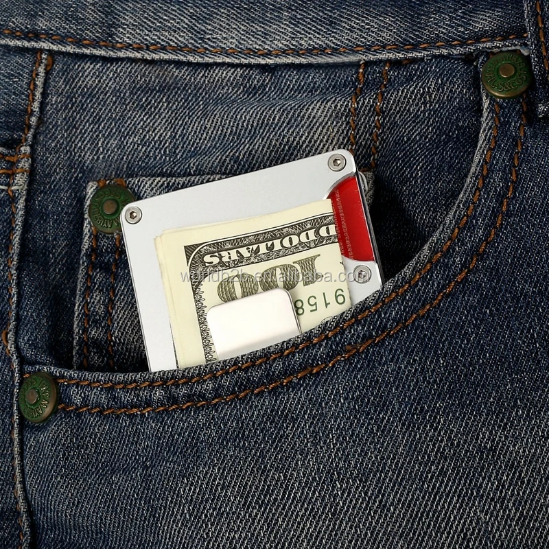 Id Card Rfid Wallets Slim Small Compact Rfid Walletss Money Clip Carbon ...