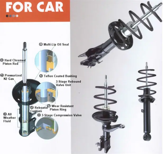 Daihatsu Terios Parts - Rear Shock Absorber by JC Brand