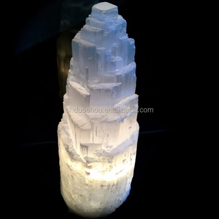 Wholesale Sodium Selenite Price - Selenite Crystal Lamp Tower