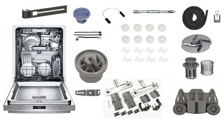 Dishwasher Parts Dish Washer Roller Bracket Dishwasher Spare Parts ...