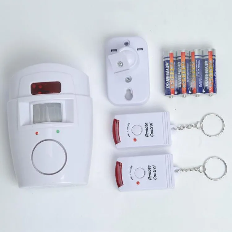 New Motion Sensor Wireless Home Alarm With 2 Remote Controls - Buy ...