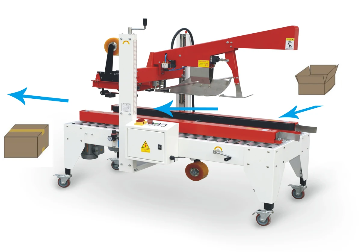 Automatic Flaps Folding Carton Sealer - Buy Carton Sealer,Automatic ...
