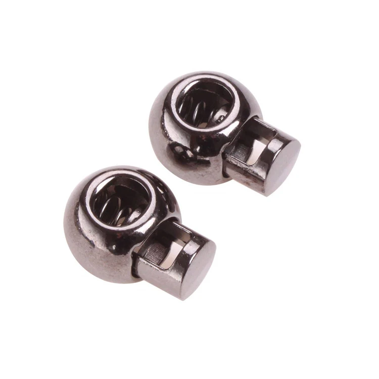 Spring Stop Single Hole String Cord Locks Metal Stopper Buy Metal