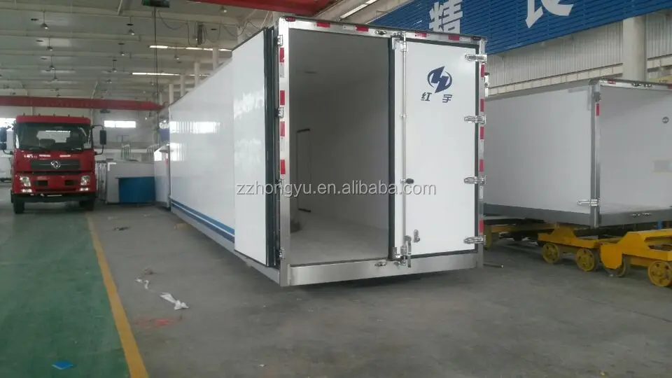Cheaper 2.1m-12m Insulated Aluminum Panels/frp Freezer Truck Box ...
