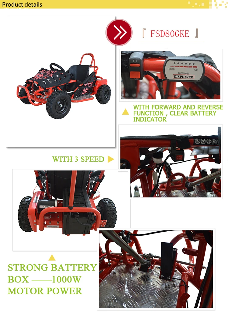 Attractive And Durable 1000w Electric Mini Dune Buggy - Buy Electric ...