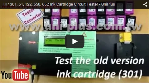 Empty Ink Cartridge Nozzle Testing Machine for HP & Canon - Detects ...