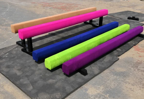 Hottest 8ft/2.5m/3m Faux Suede Cover Gymnastic Balance Beam